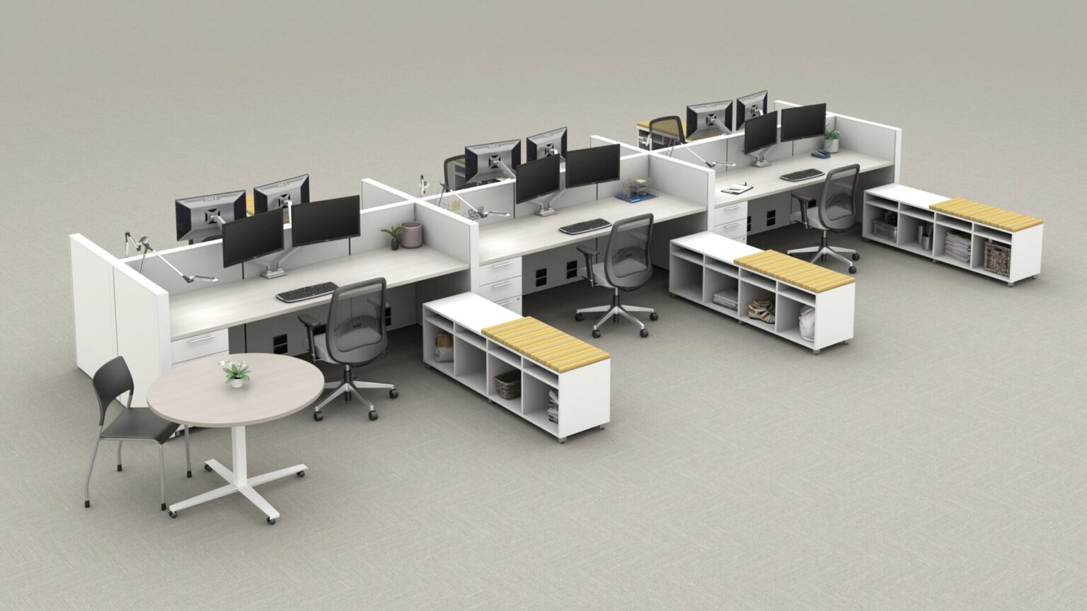 Creating the Perfect Office Workstation Design Layout - OFS
